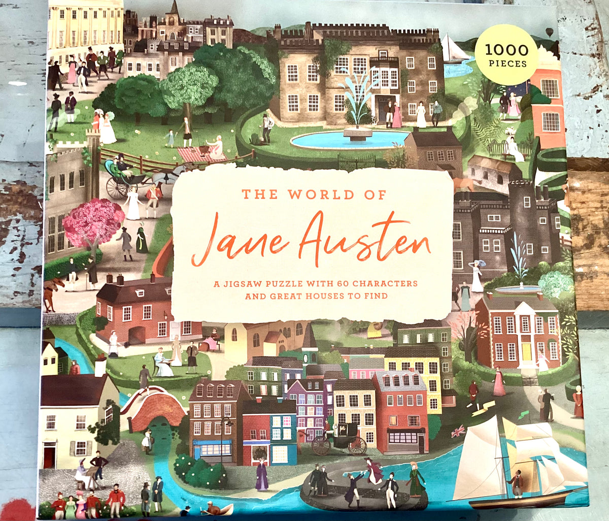1000 World of Jane Austen Puzzle – Bird and Pear