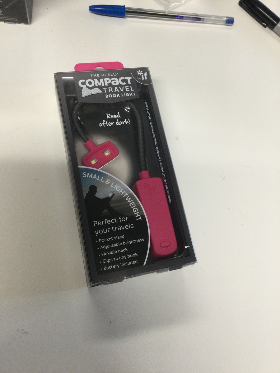 The Really Compact Travel Book Light - Pink – Bird and Pear