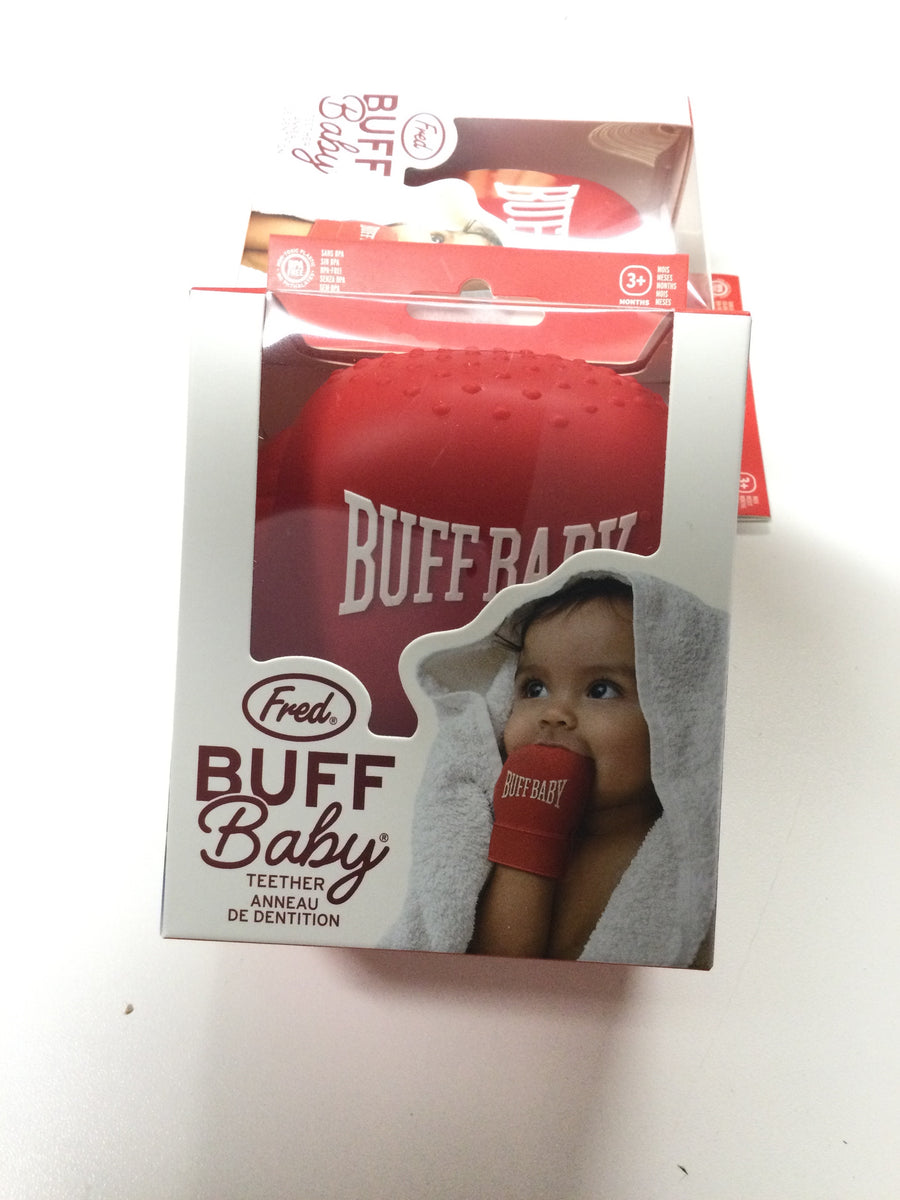 Buff Baby Teether – Bird and Pear